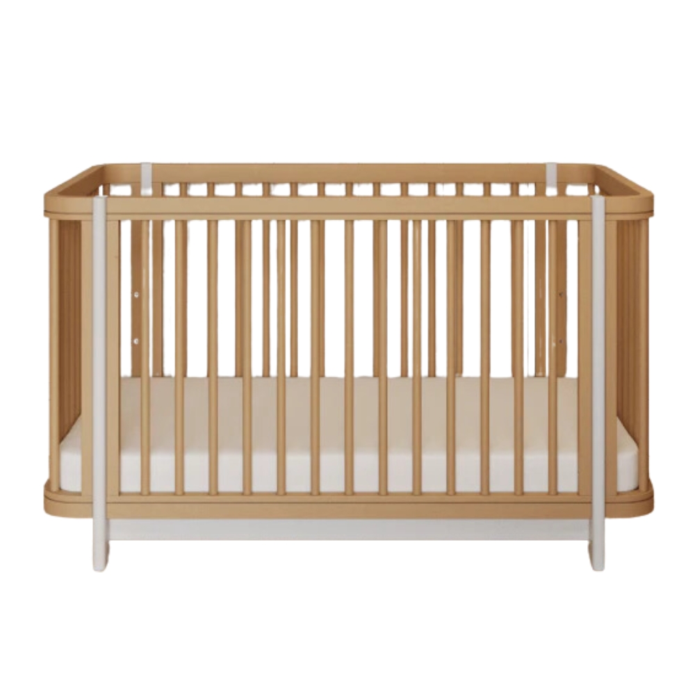 3-in-1 Wooden Transforms Crib (Mini crib - Full-size Crib - Toddler Bed ...